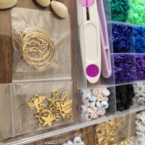 Michaels | Office | New Jewelry Making Kit 600 Polymer Clay Beads ...